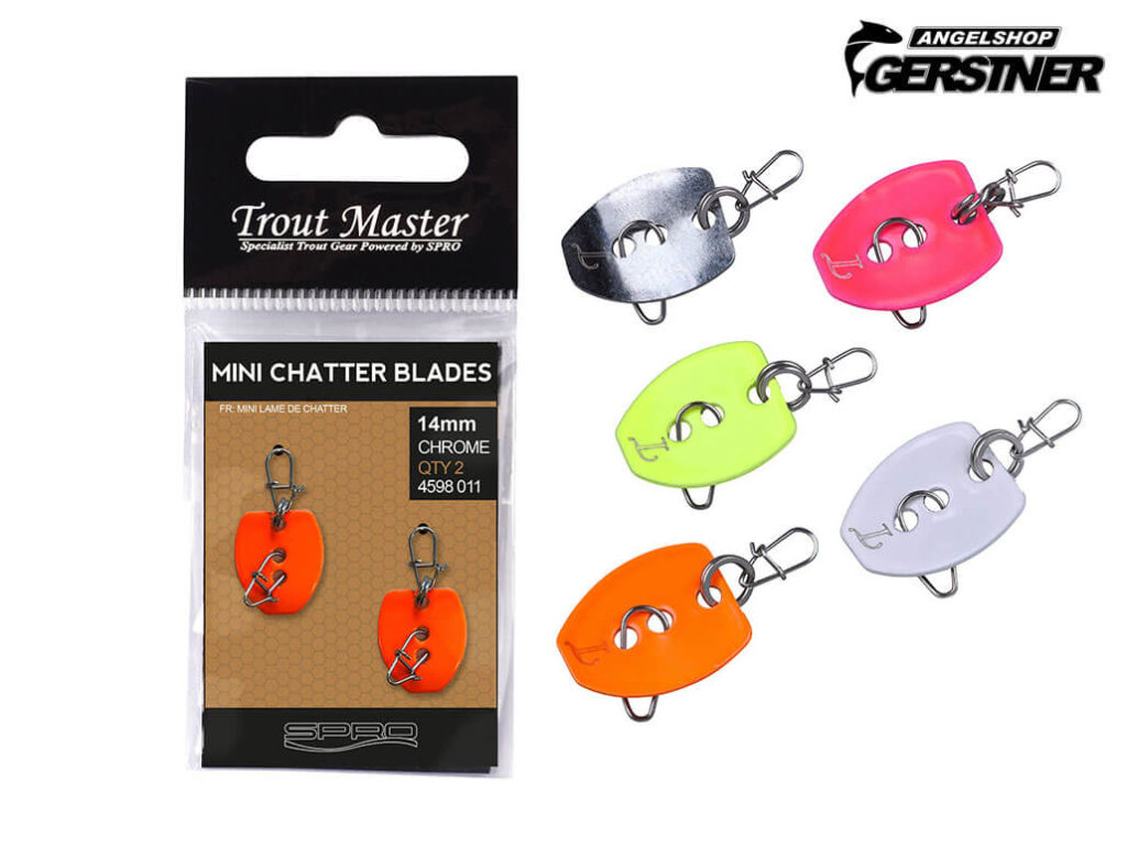 Trout Master Mini Chatter Blades || Forellenzubehör kaufenAngelshop ...